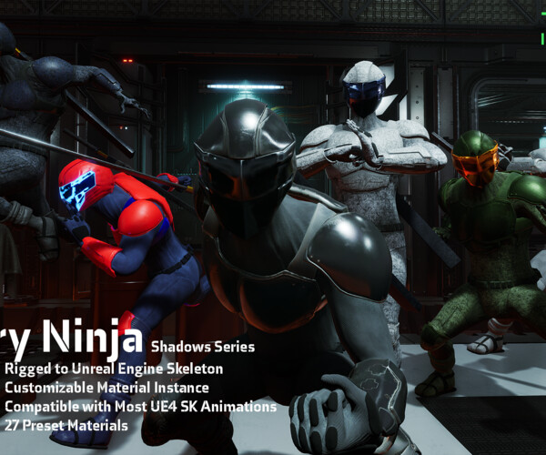 ArtStation - Shadows Series - Unreal Engine 4 | Game Assets