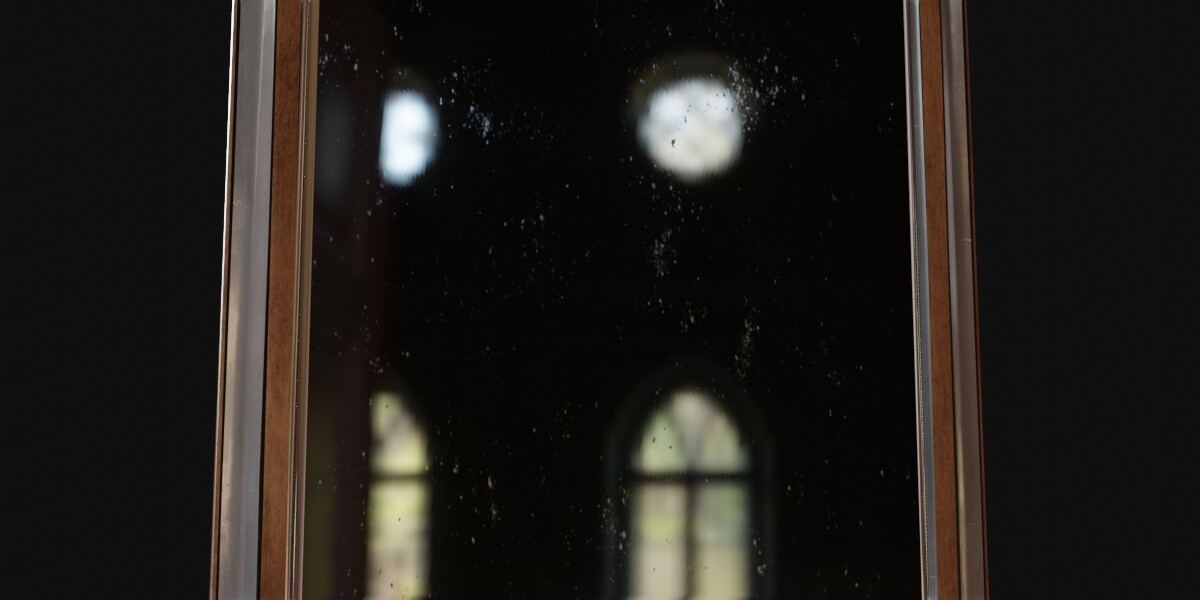 ArtStation - Large Vintage Mirror | Game Assets