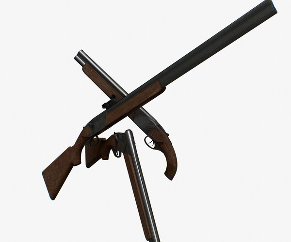 ArtStation - Modular TOZ-34 | Game Assets