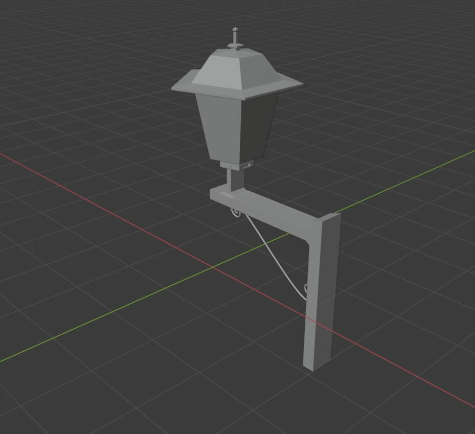 ArtStation - Houselamp - 3D-Model | Game Assets