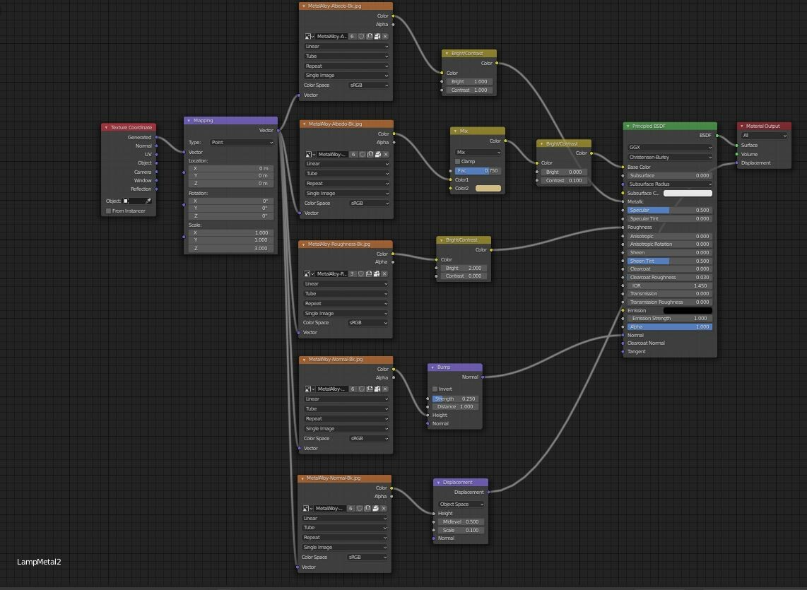 ArtStation - Old City Lamp 1 - 3D-Model | Game Assets