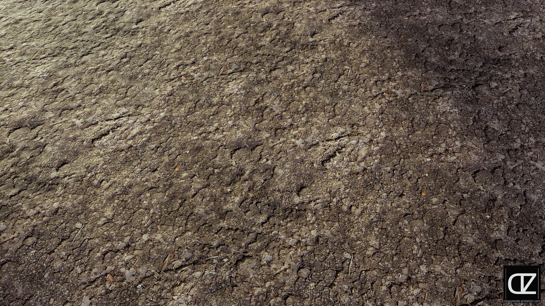 ArtStation - PBR - FREE DRY GROUND - 4K MATERIAL | Resources