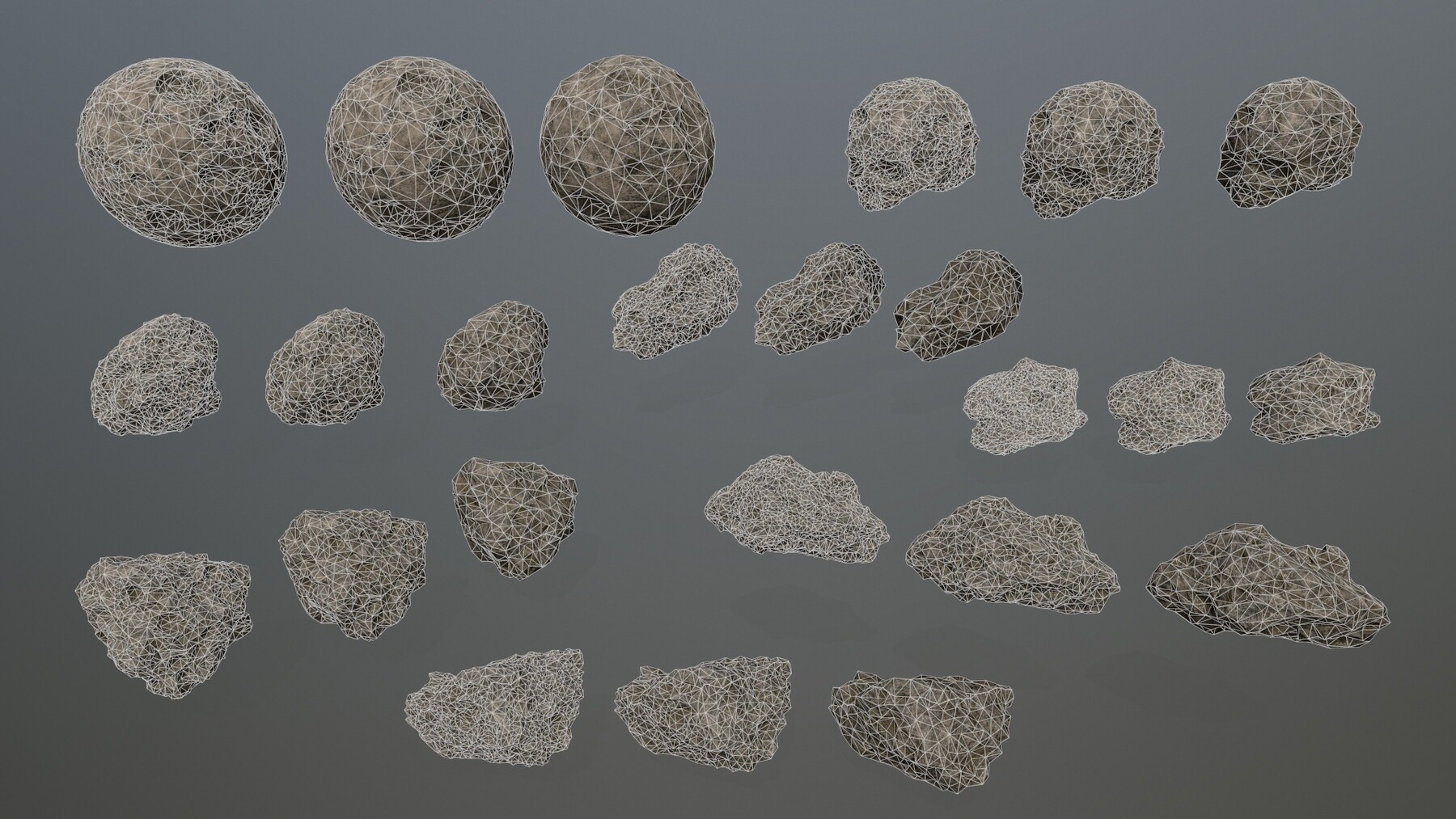 ArtStation - Asteroid Set | Game Assets