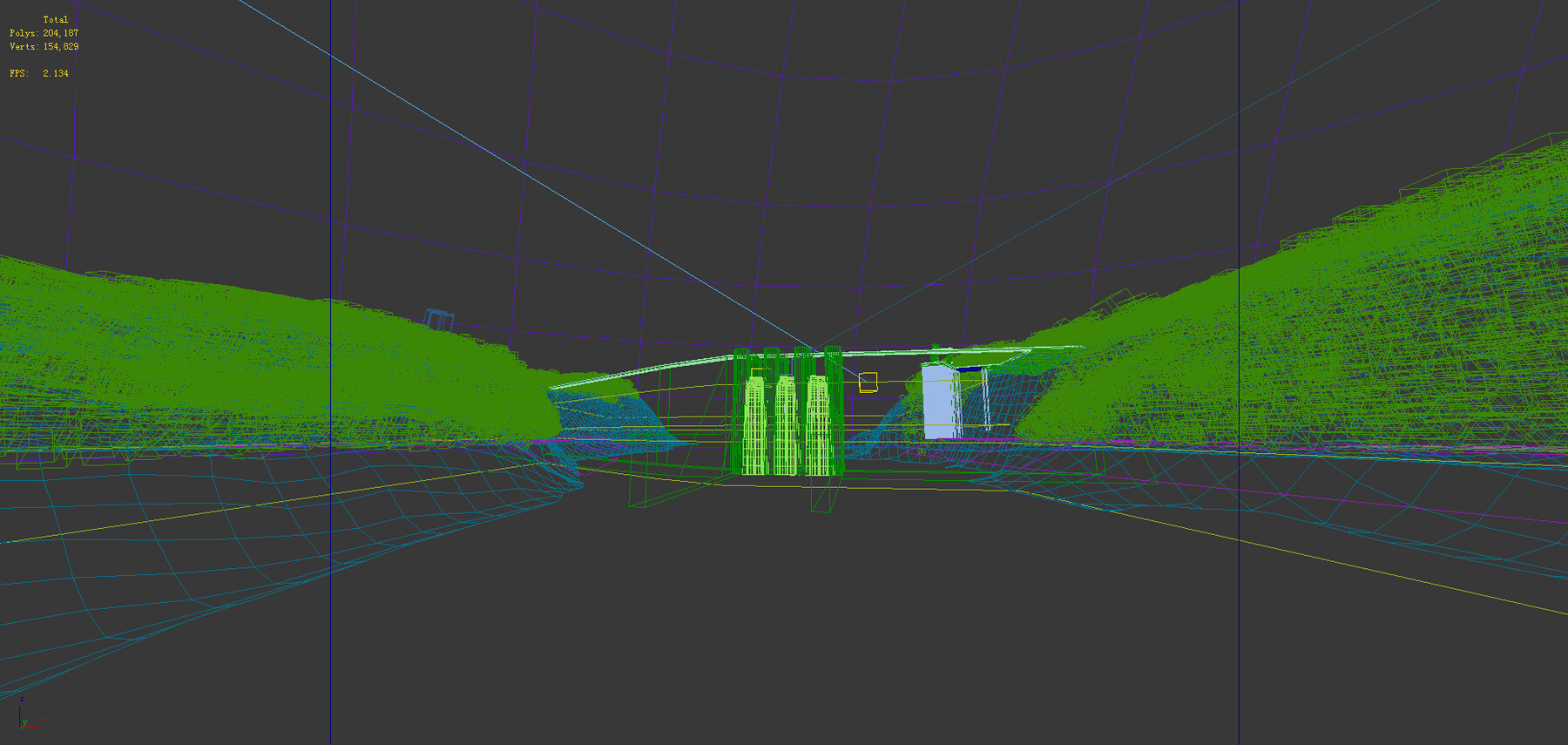 ArtStation - Reservoir - Dam 01 | Resources