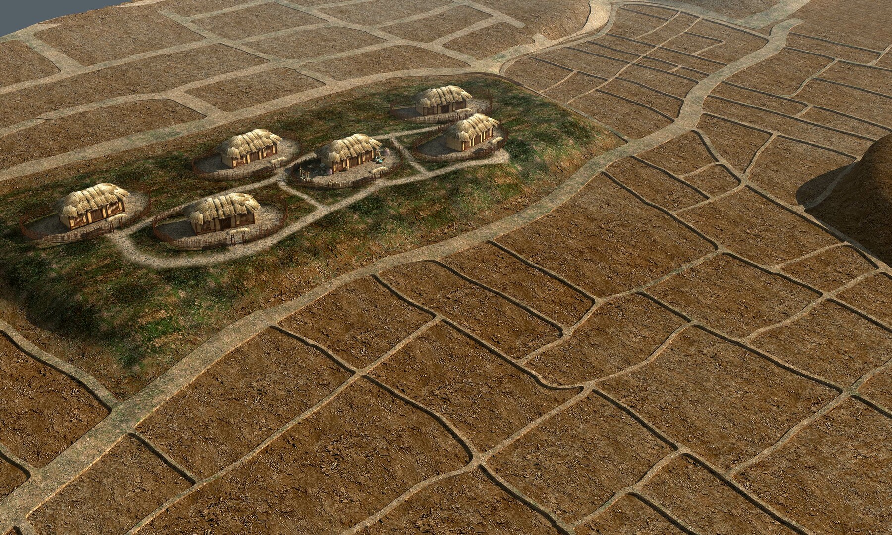 ArtStation - Field - ancient farmland | Resources