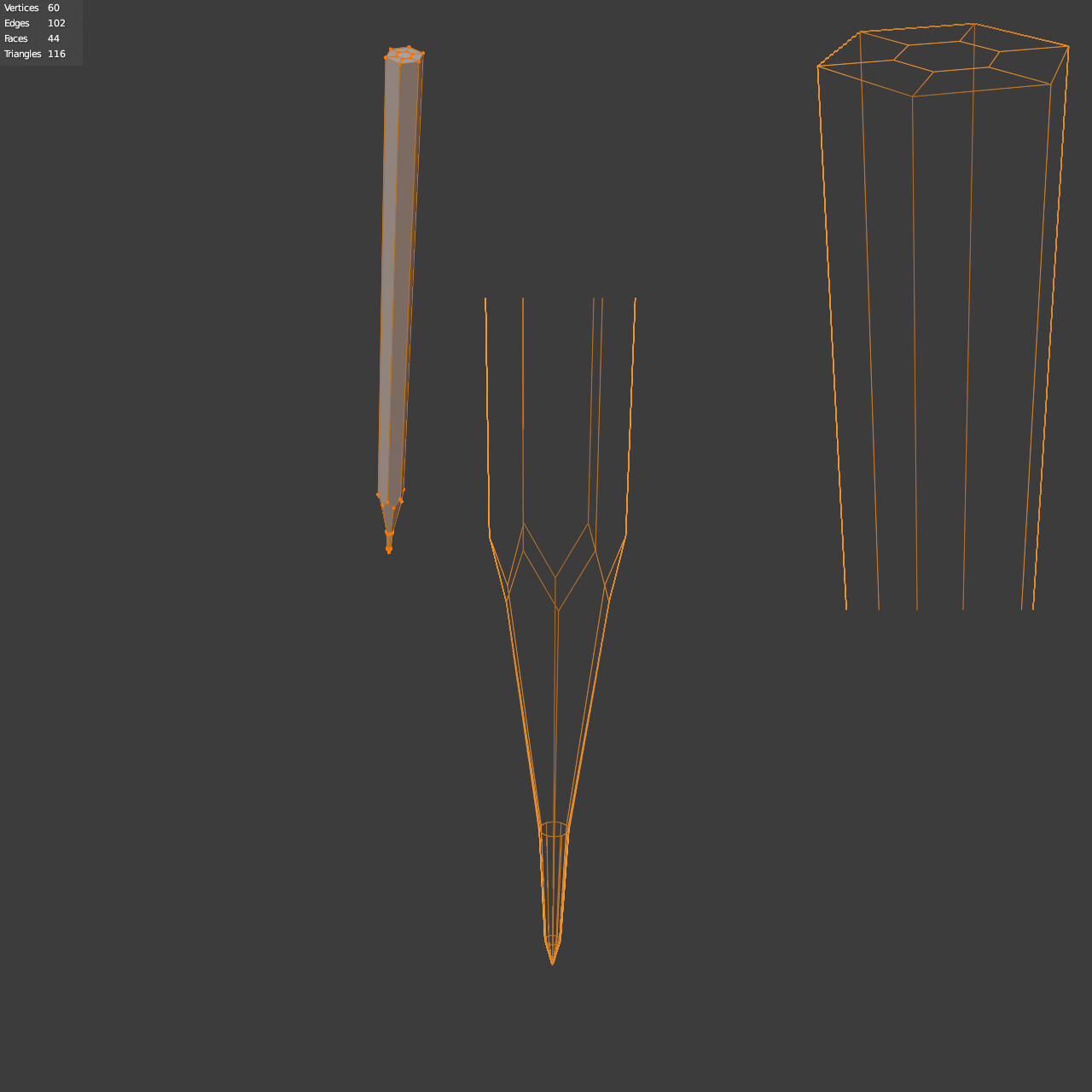 ArtStation - 3D Low poly pencil | Resources