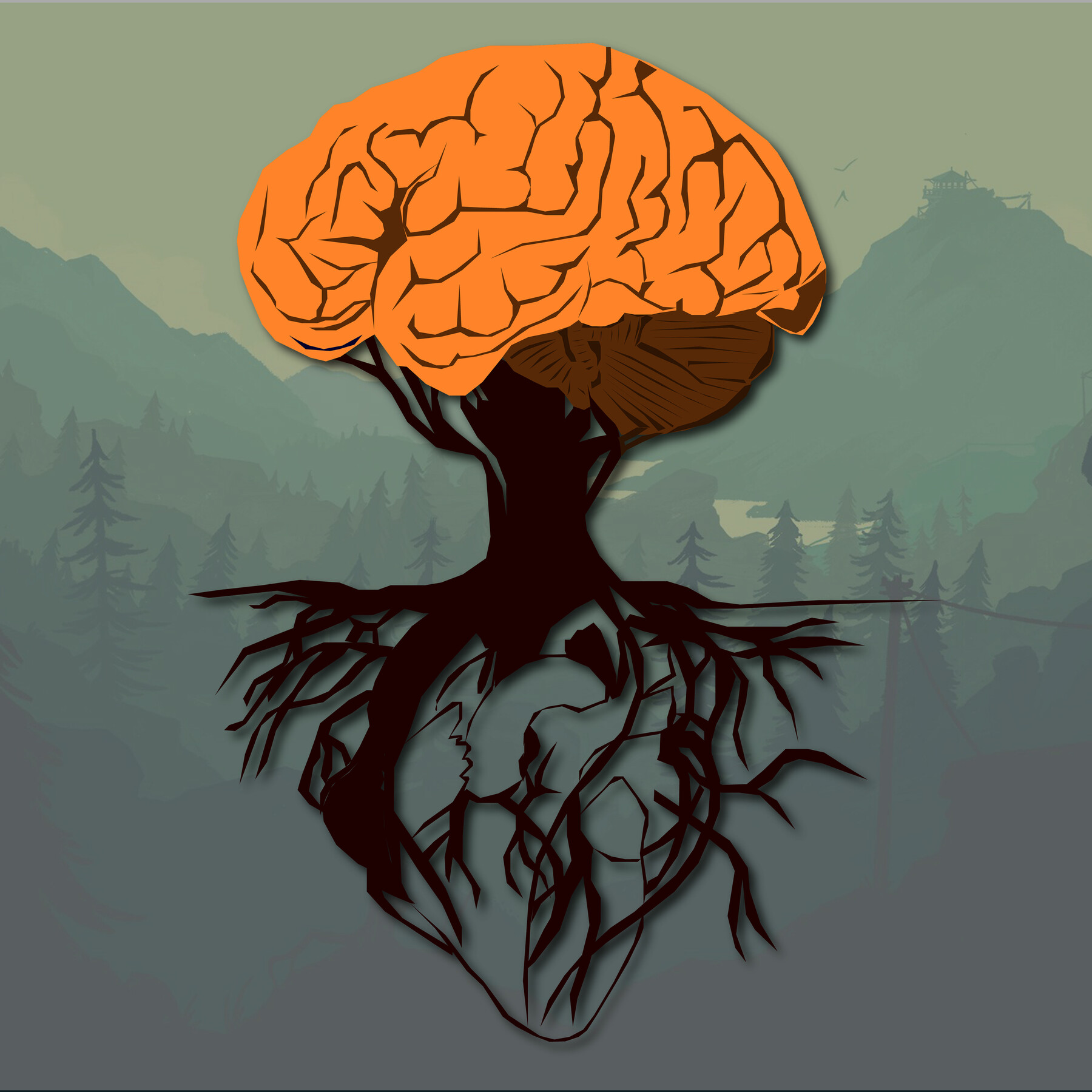 ArtStation - BrainHeart Tree | Artworks