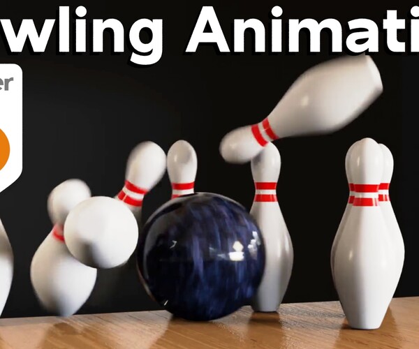 ArtStation - Bowling Animation (Blender Tutorial) | Tutorials