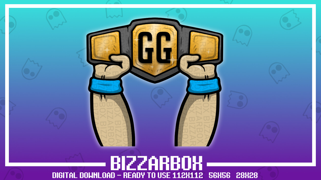 ArtStation - Twitch Emote: GG Belt | Artworks