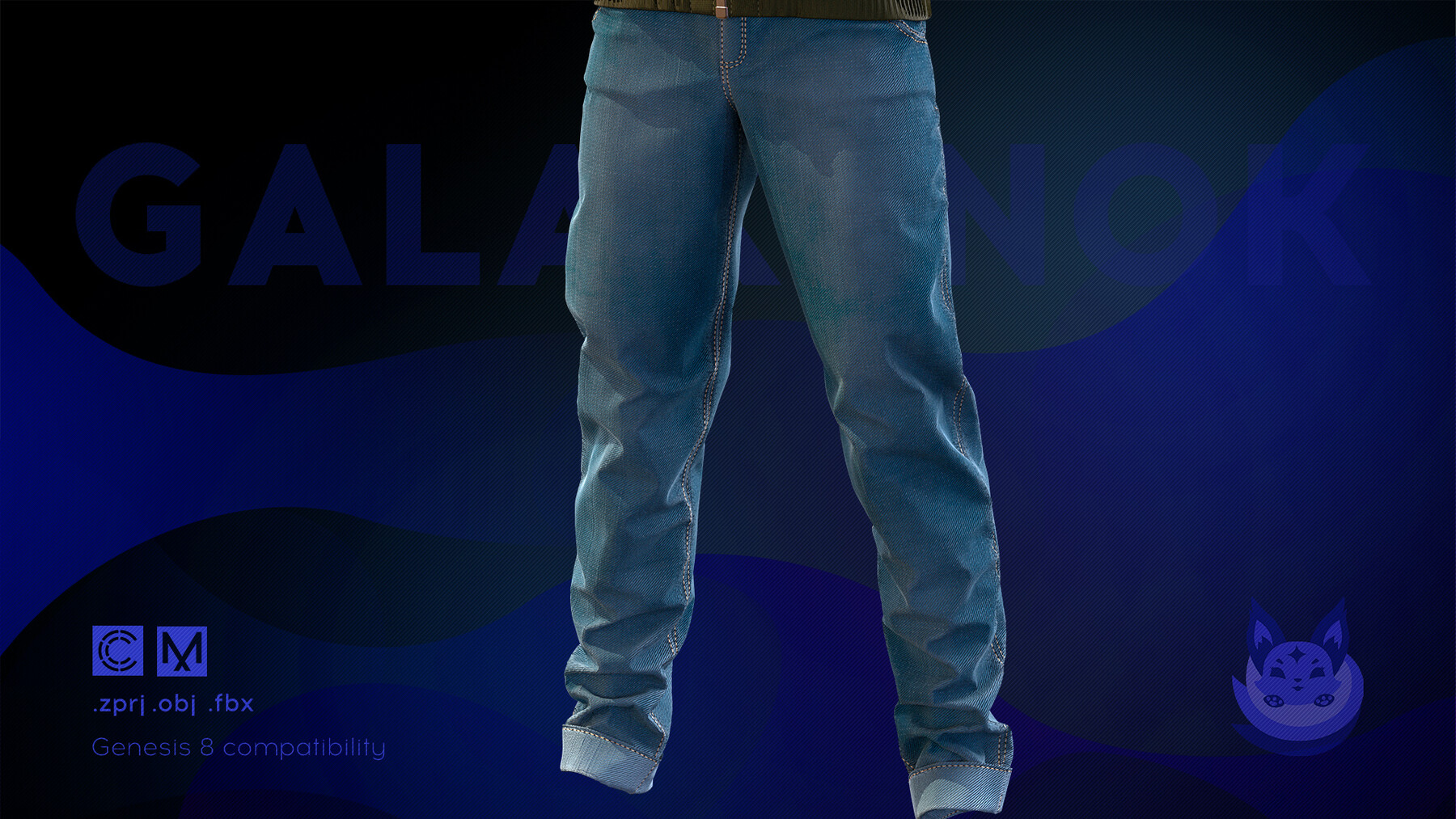 ArtStation - Men's outfit. Avatar genesis 8 Male. Marvelous Designer ...