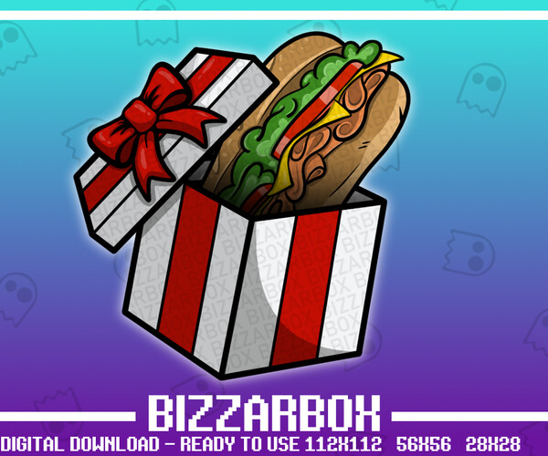 ArtStation - Twitch Emote: Gifted Sub Hype | Artworks