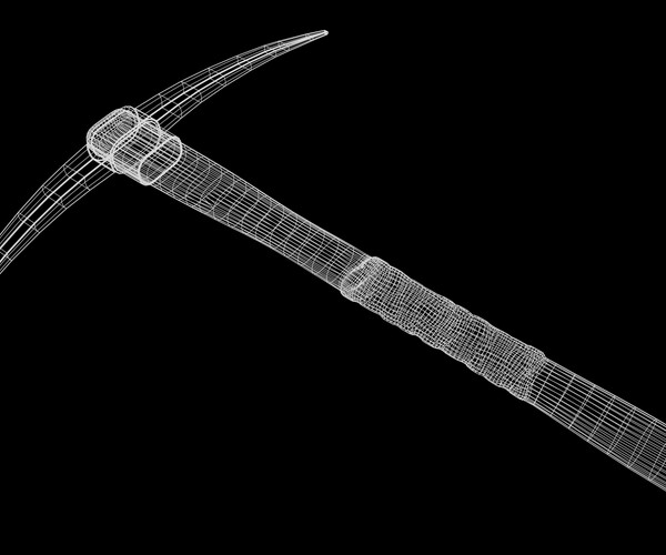 ArtStation - Medieval Pickaxe | Game Assets