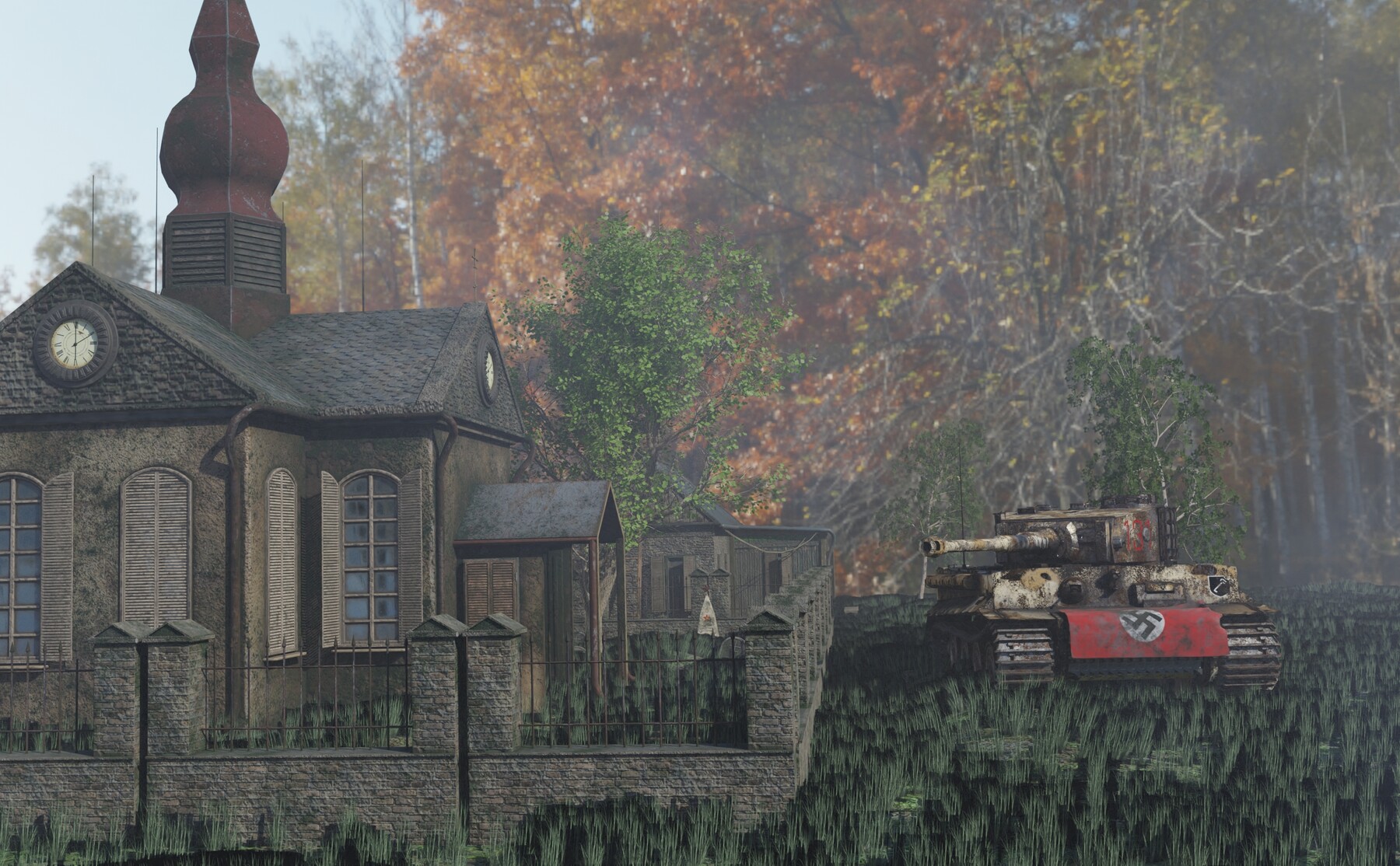 ArtStation - Tiger IV Panzerkampfwagen 1. Division | Game Assets