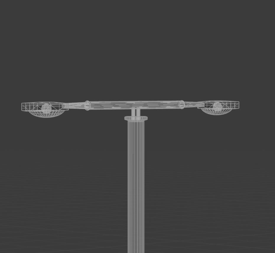 ArtStation - Streetlight 2 - 3D-Model | Game Assets
