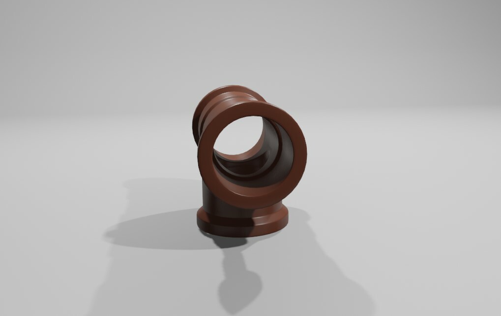 ArtStation - Pipe T PVC - Cano PVC | Game Assets