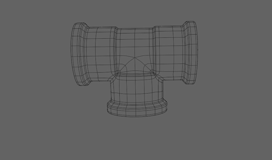 ArtStation - Pipe T PVC - Cano PVC | Game Assets