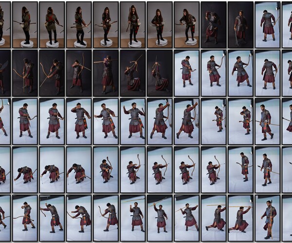 ArtStation - 500+ Warriors Reference Pack | Resources