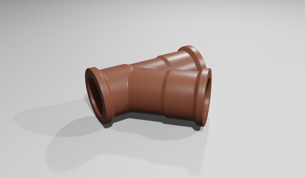 ArtStation - Pipe Y PVC - Cano PVC | Game Assets