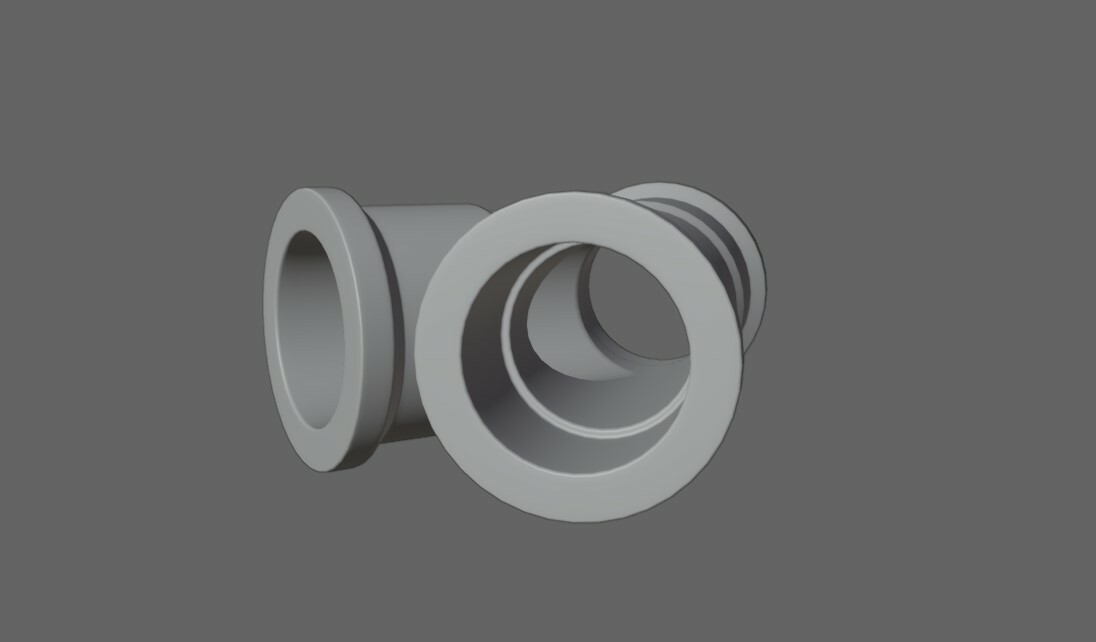 ArtStation - Pipe Y PVC - Cano PVC | Game Assets