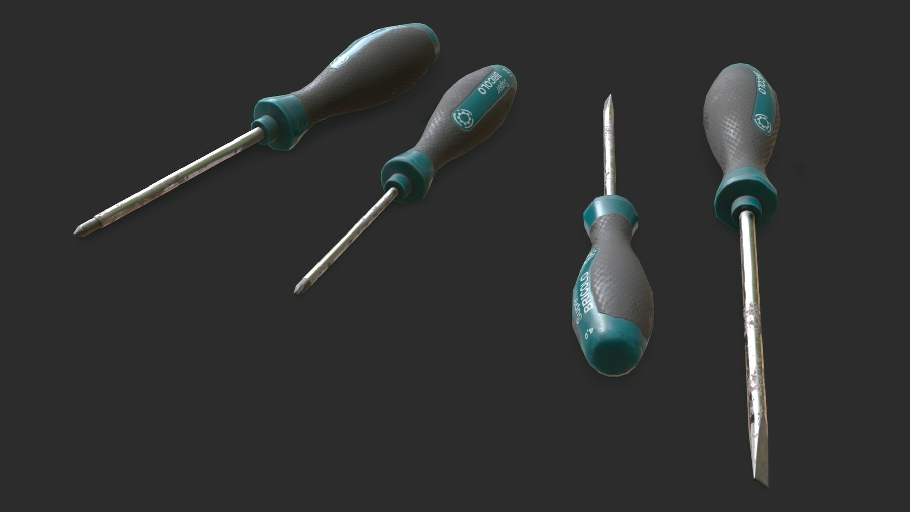 ArtStation - Screwdrivers Pack | Game Assets