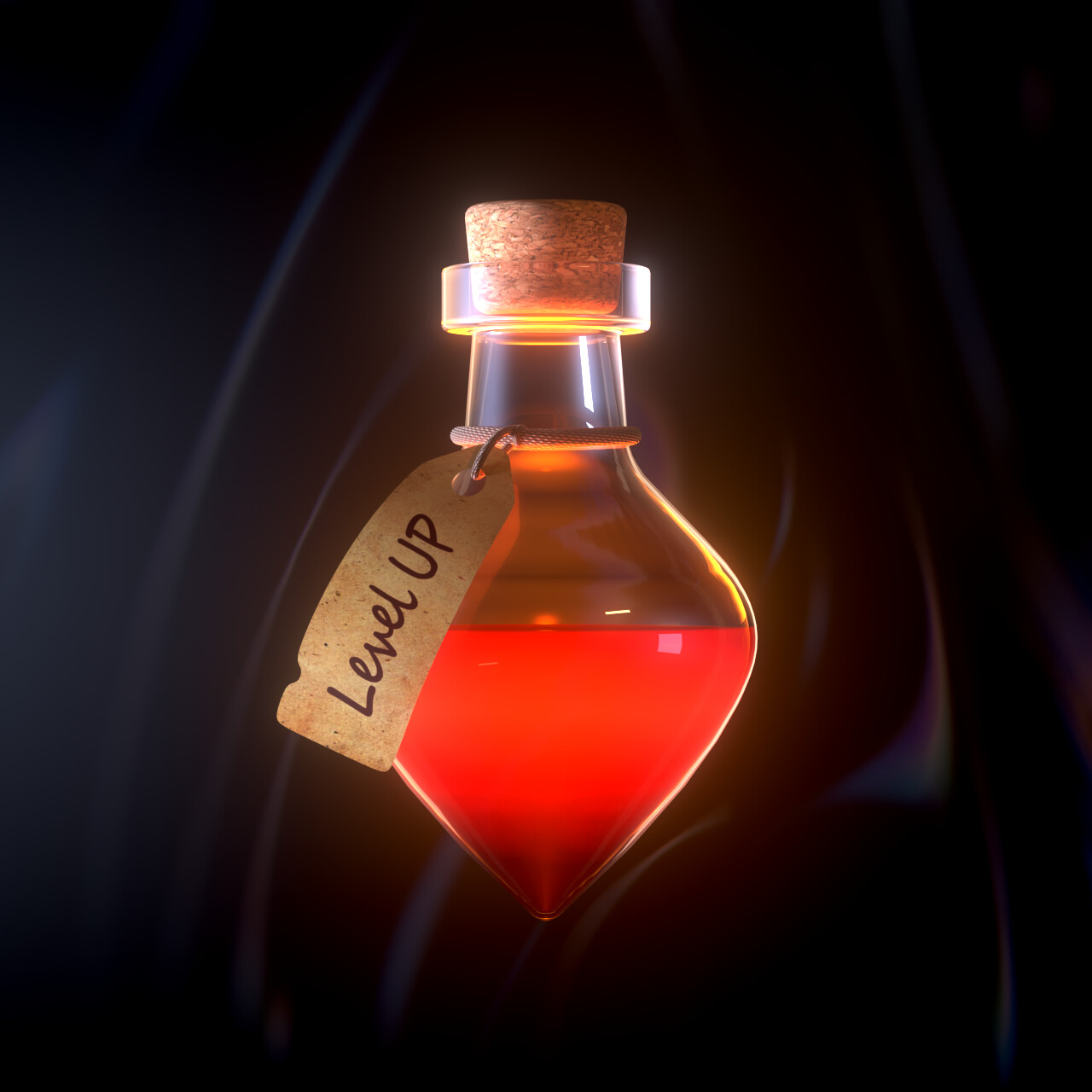 ArtStation - Level UP! Posion | Game Assets