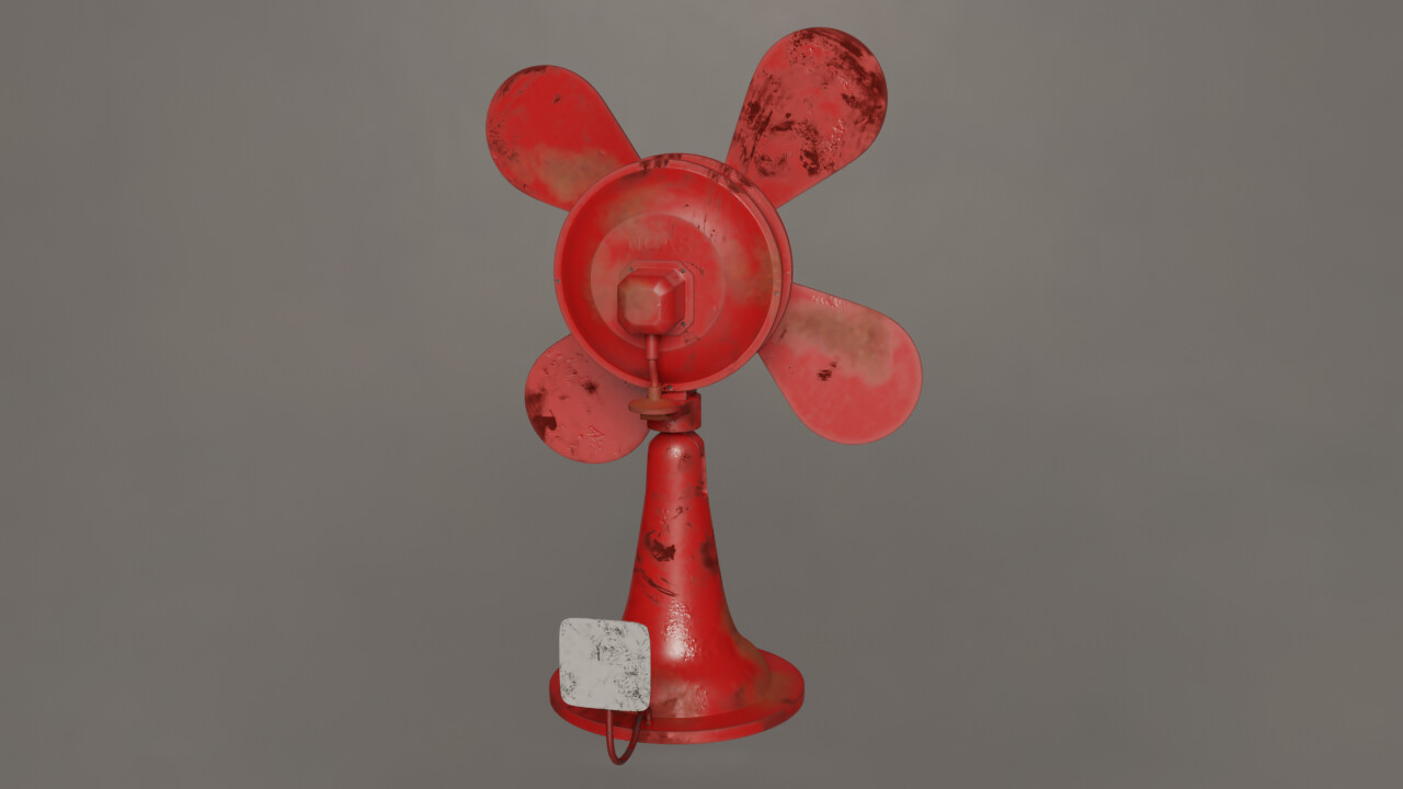 ArtStation - Desk Fan | Resources