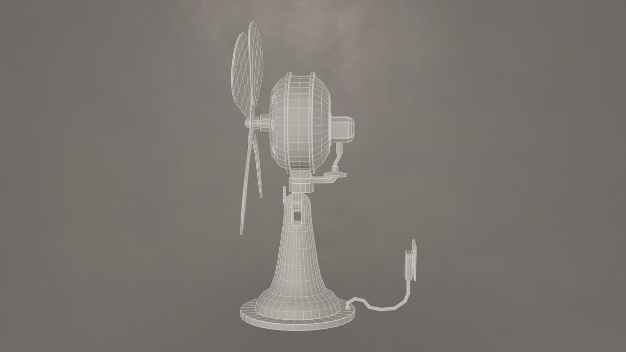 ArtStation - Desk Fan | Resources