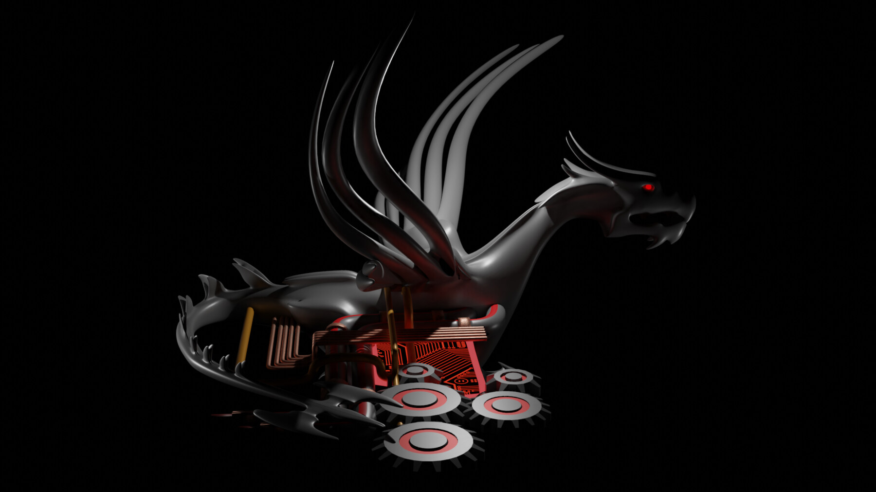 ArtStation - Grey Skeletal Dragon | Game Assets