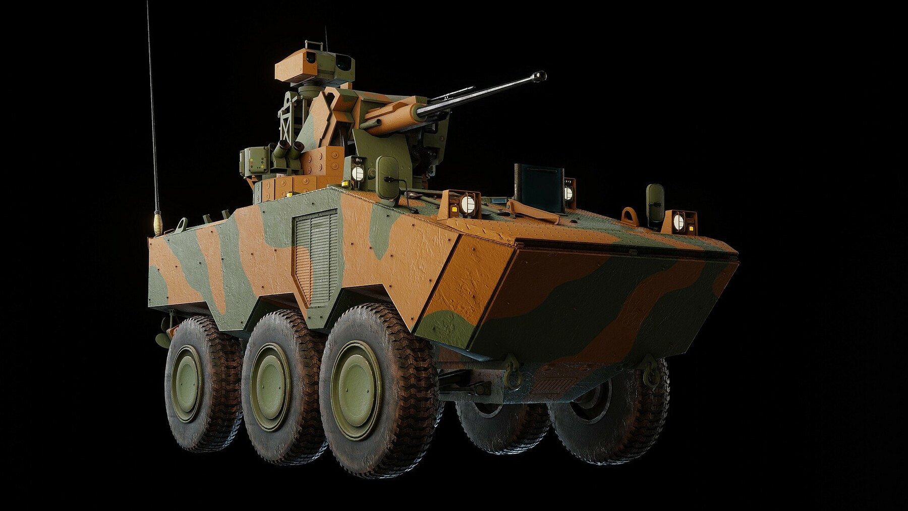 ArtStation - VBTP-MR Guarani | Game Assets