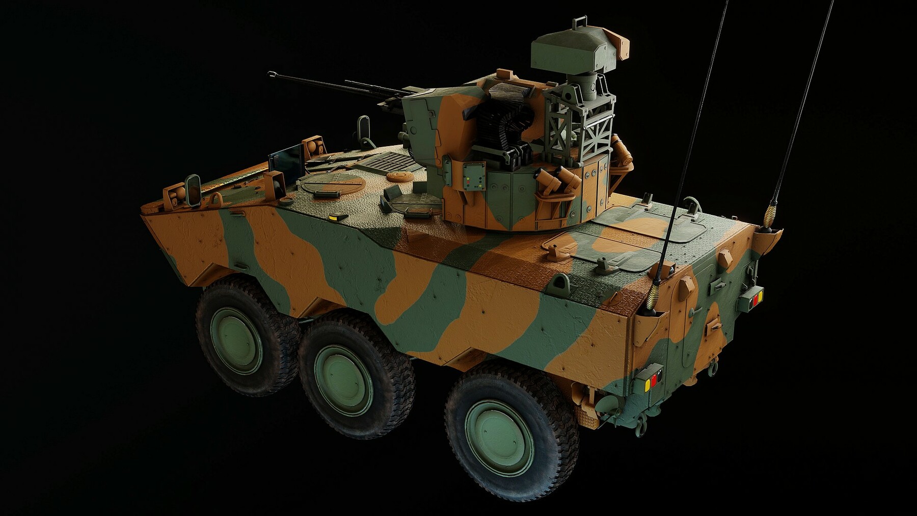 ArtStation - VBTP-MR Guarani | Game Assets