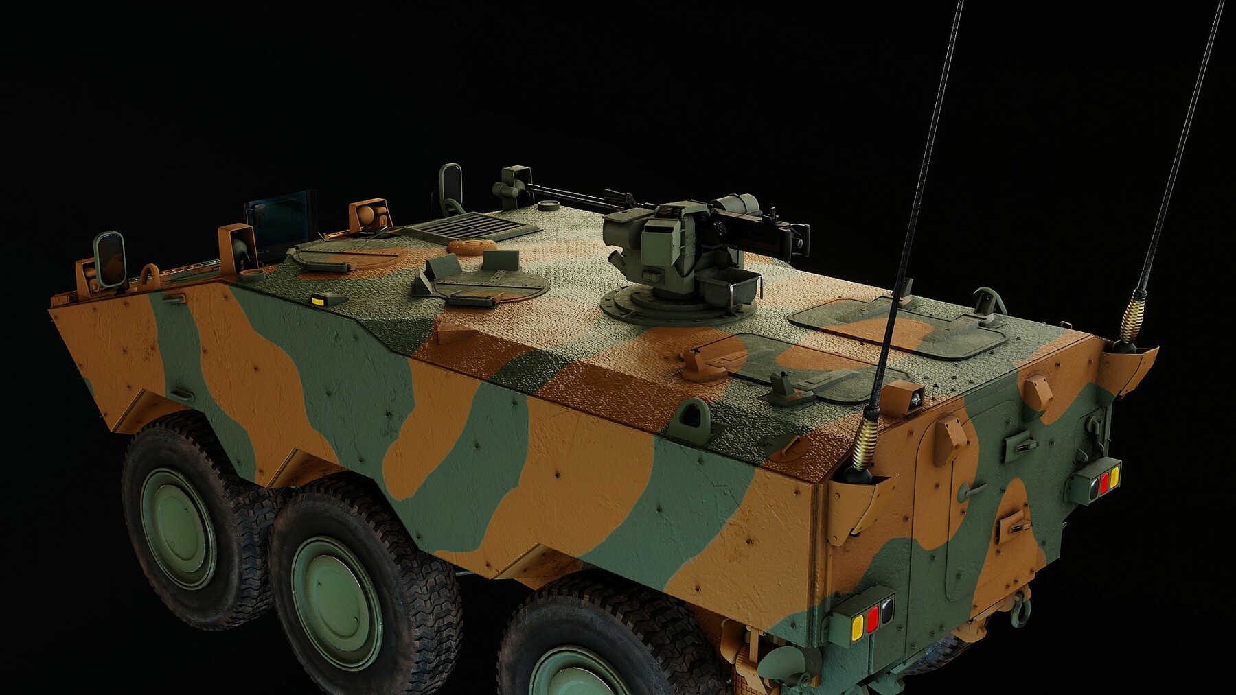 ArtStation - VBTP-MR Guarani | Game Assets