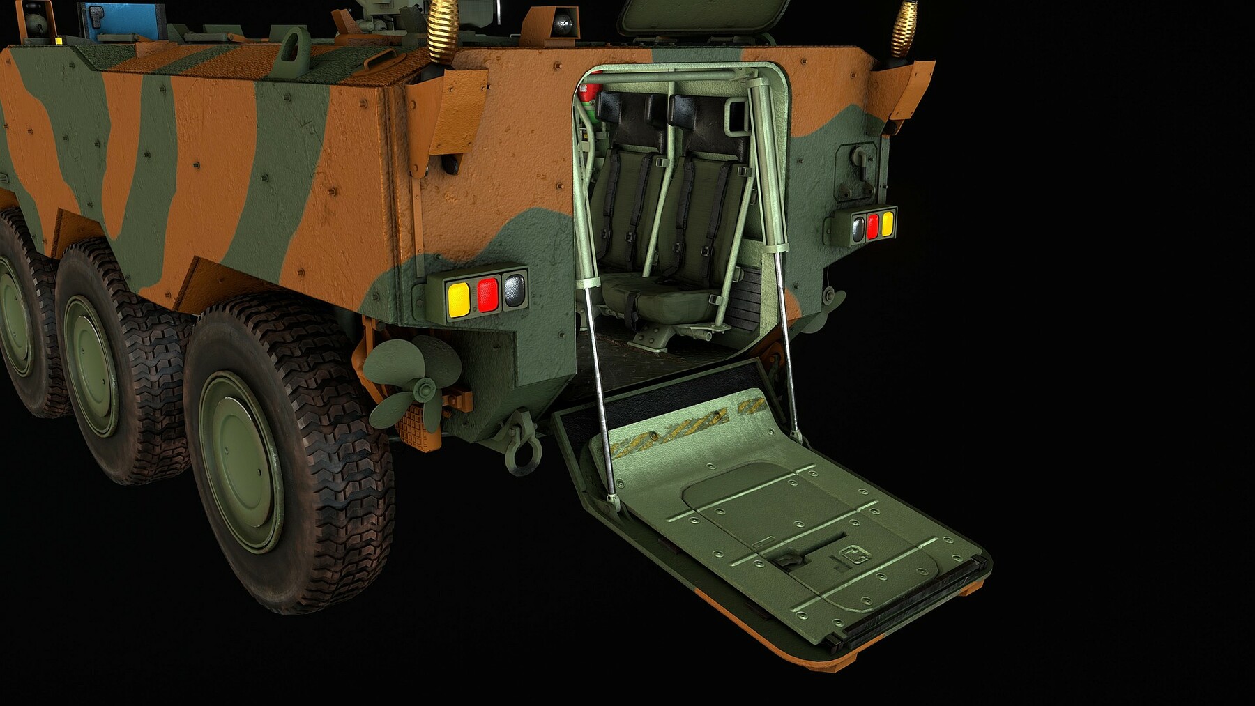 ArtStation - VBTP-MR Guarani | Game Assets