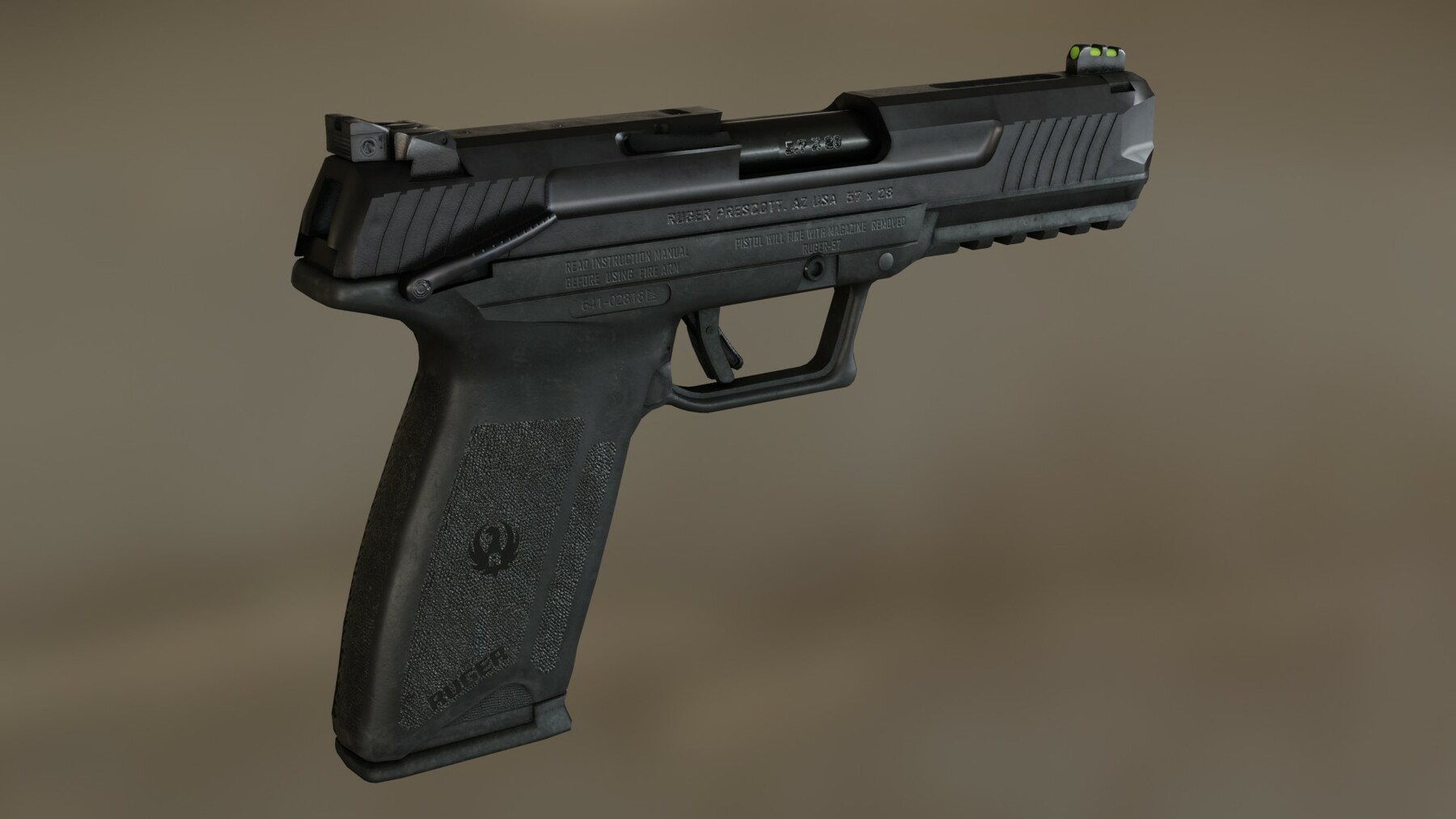 ArtStation - Ruger 57 | Game Assets