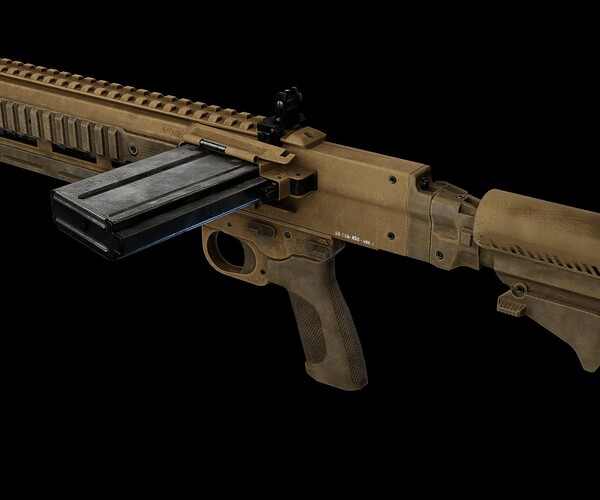 ArtStation - Modern FG42 | Game Assets