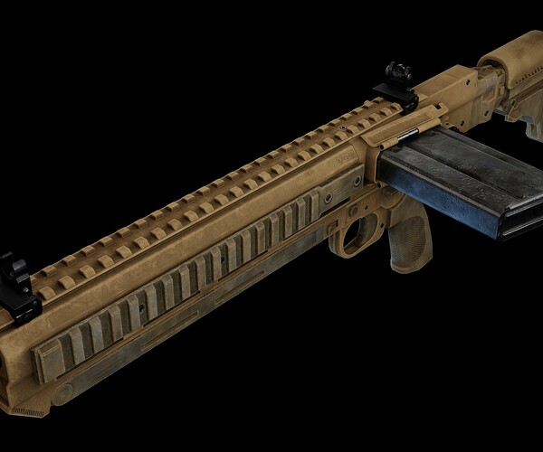 ArtStation - Modern FG42 | Game Assets