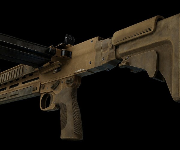 ArtStation - Modern FG42 | Game Assets