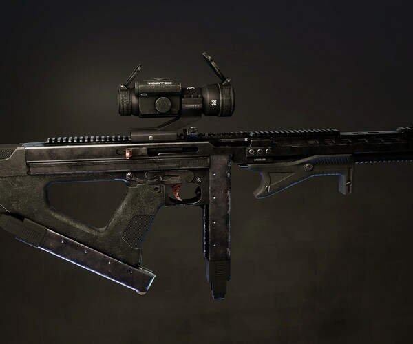 ArtStation - Tactical Thompson SMG | Game Assets