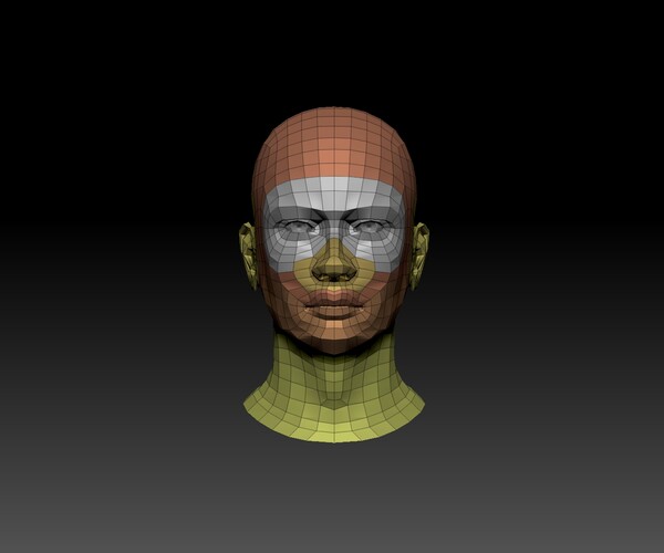 ArtStation - Male Head Base V3 | Resources