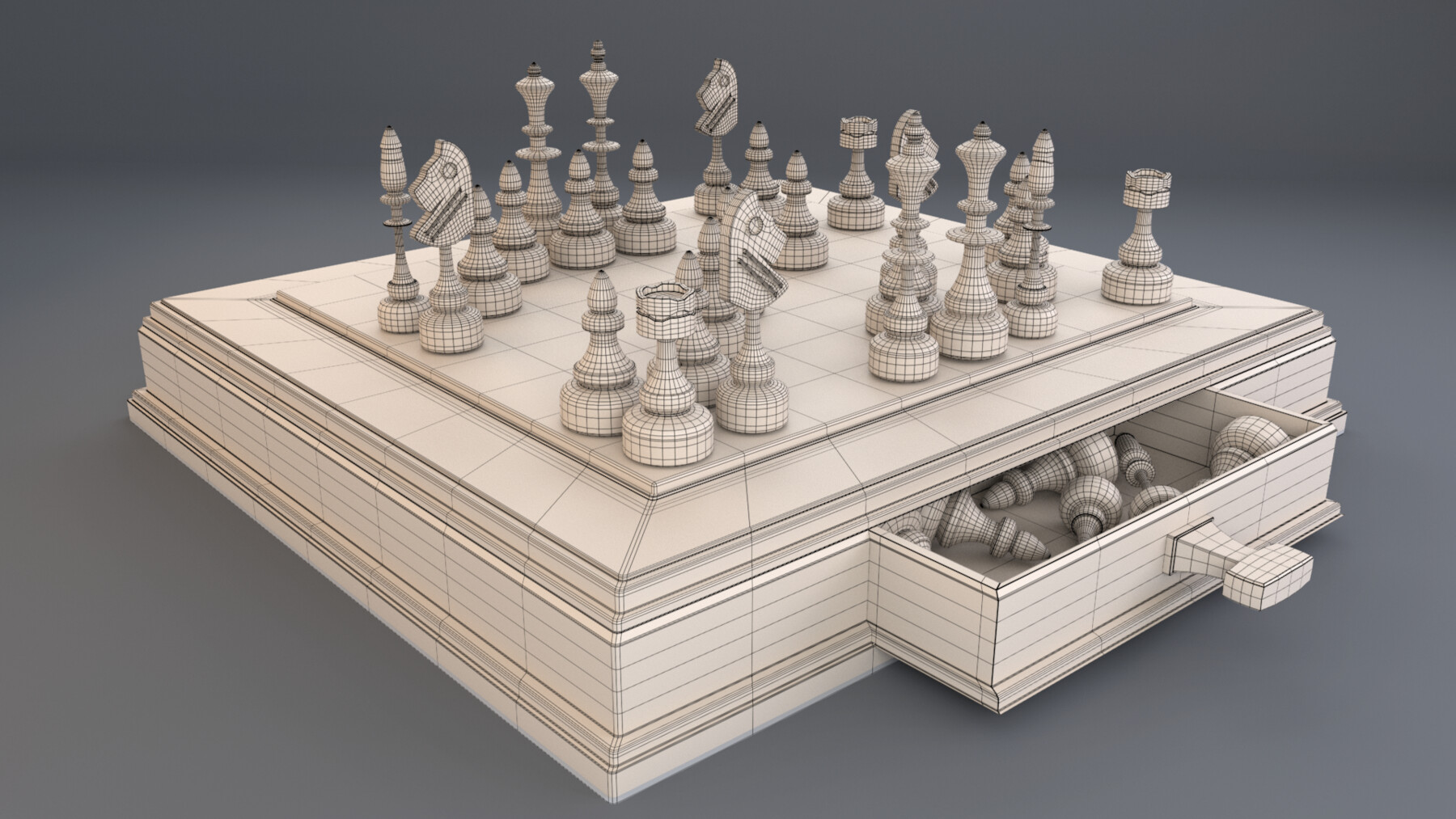 ArtStation - Chess Set | Game Assets