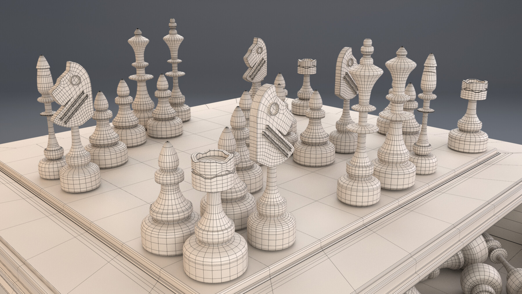 ArtStation - Chess Set | Game Assets