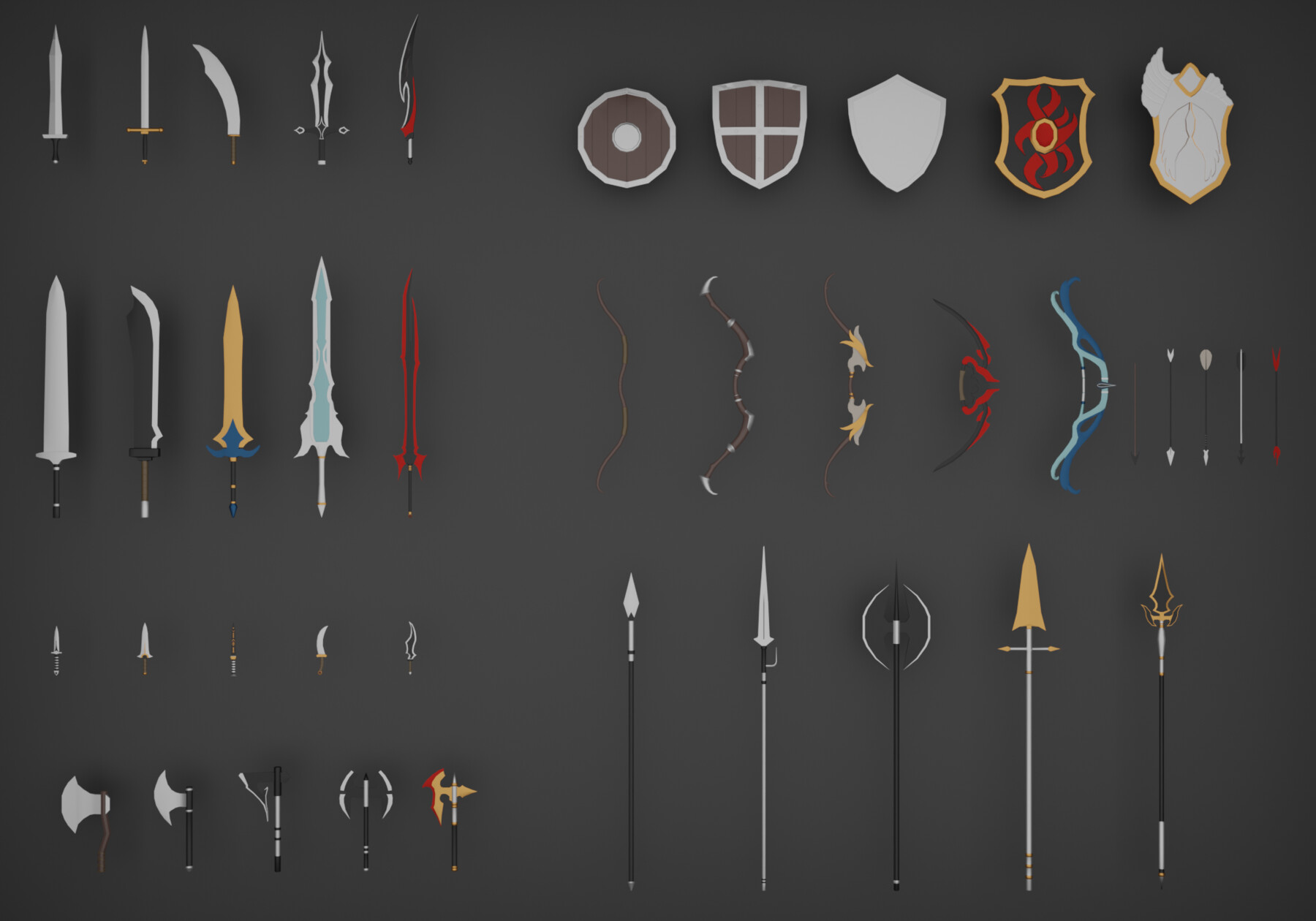 ArtStation - Weapon - pack | Game Assets