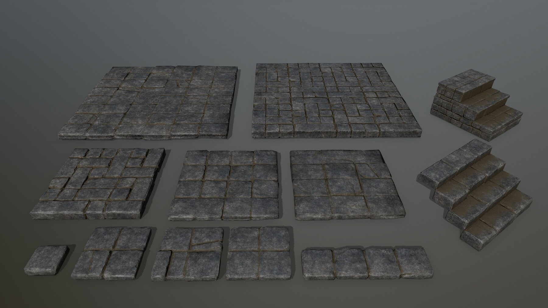 ArtStation - ruin set 2 | Game Assets