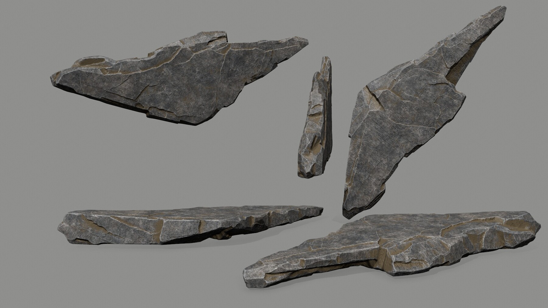 ArtStation - ruin set 2 | Game Assets