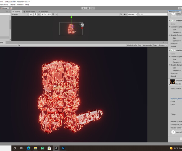 ArtStation - 2D Dissolve Effect Pack For The Universal Render Pipeline | Game Assets
