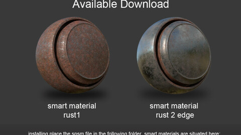 ArtStation - rust texture substance designer | Game Assets