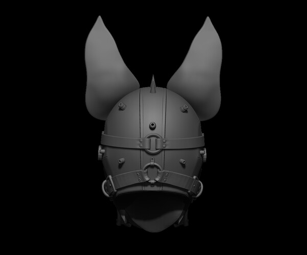 ArtStation - Dog robotic mask | Game Assets