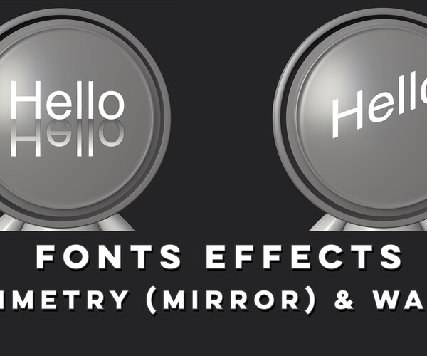 ArtStation - The Ultimate Text Tool - Substance Painter | Brushes