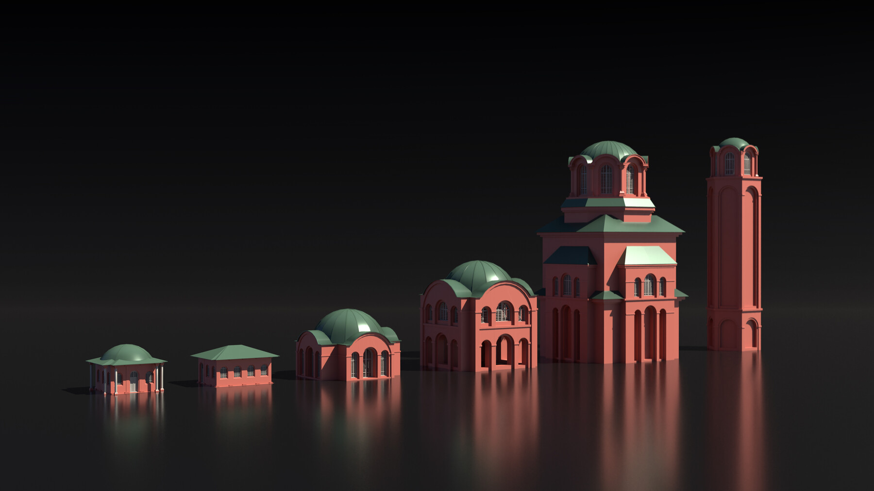 ArtStation - Byzantine kitbash set | Resources