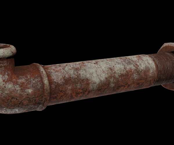 ArtStation - Rusty pipe PBR | Game Assets