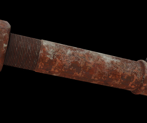 ArtStation - Rusty pipe PBR | Game Assets